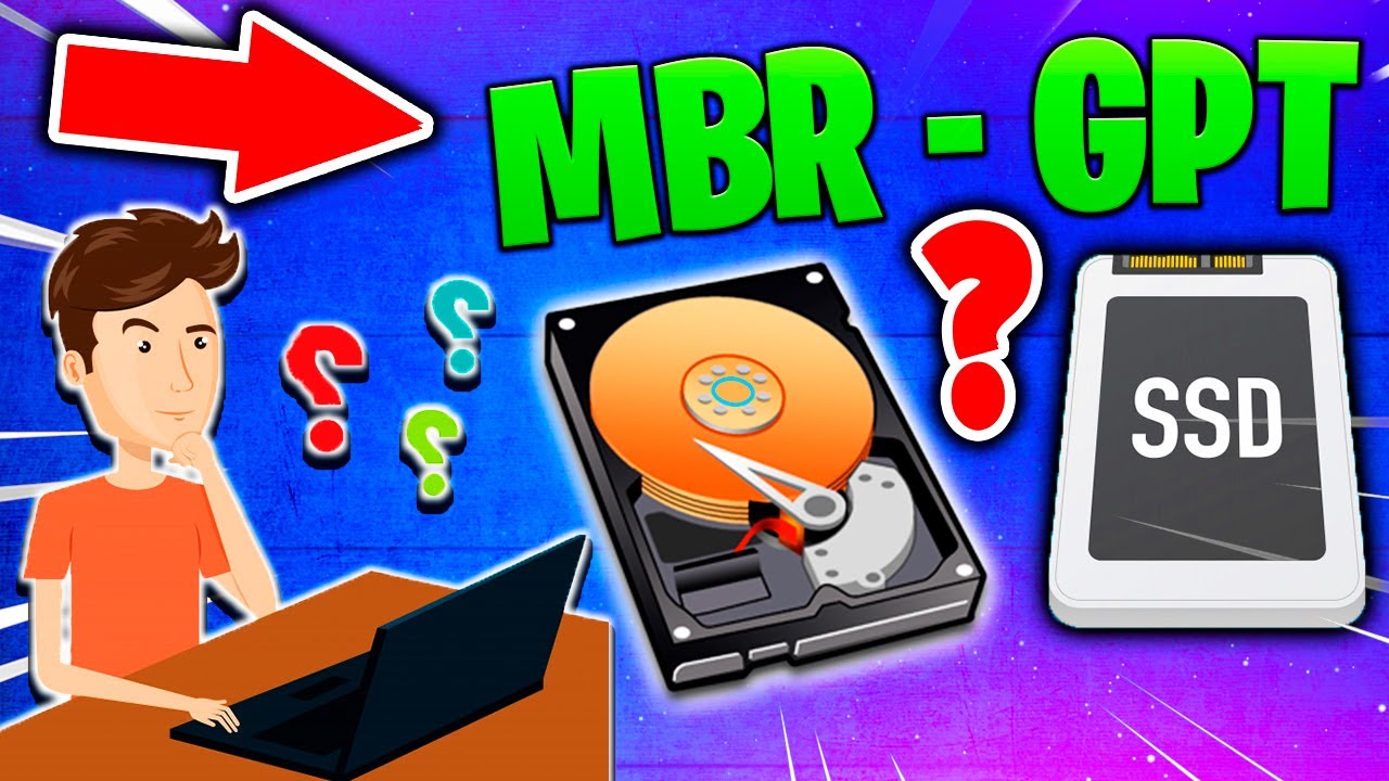 Cómo pasar de MBR a GPT sin formatear tu disco (tabla de particiones).